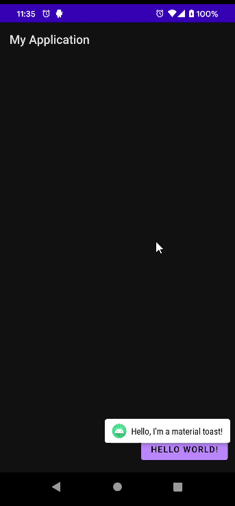 Request: support Android 11 (R - API 31) · Issue #1 · marcoscgdev/MaterialToast · GitHub