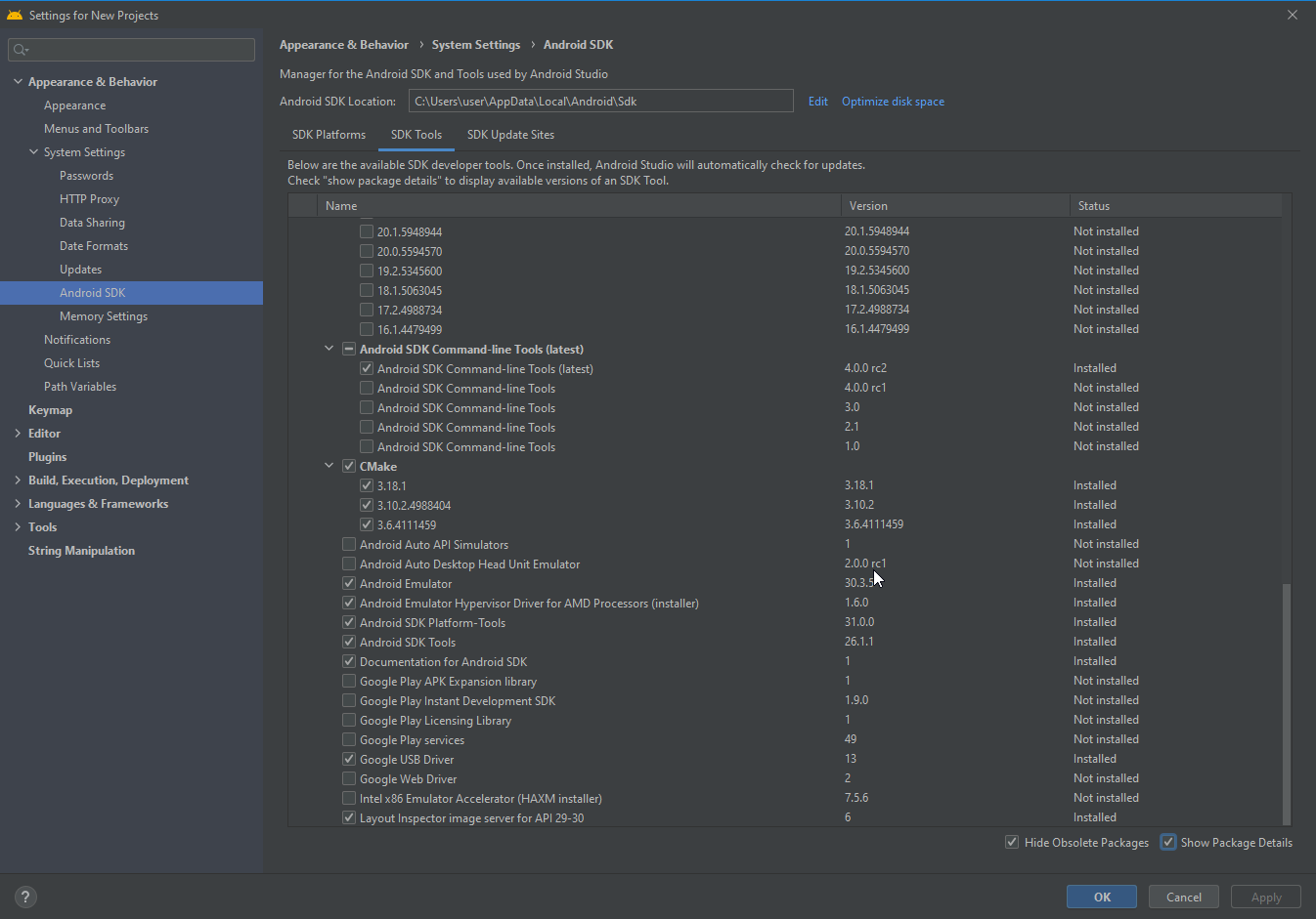 Bug: can't import the "webp" sample · Issue #778 · android/ndk-samples · GitHub