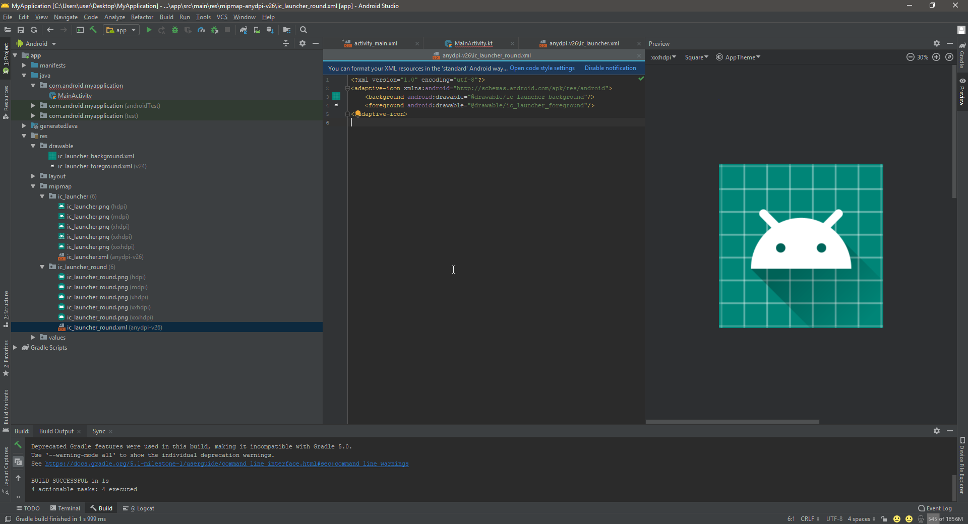 Request: handle adaptive-icon · Issue #9 · mistamek/Android-drawable-preview-plugin · GitHub