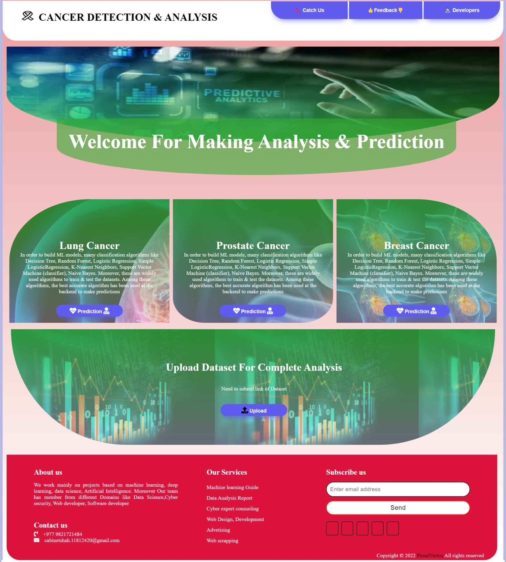 GitHub - cabinetshah2710/Cancer-Detection-Analysis-Via-ML-algorithms: This repo include ...