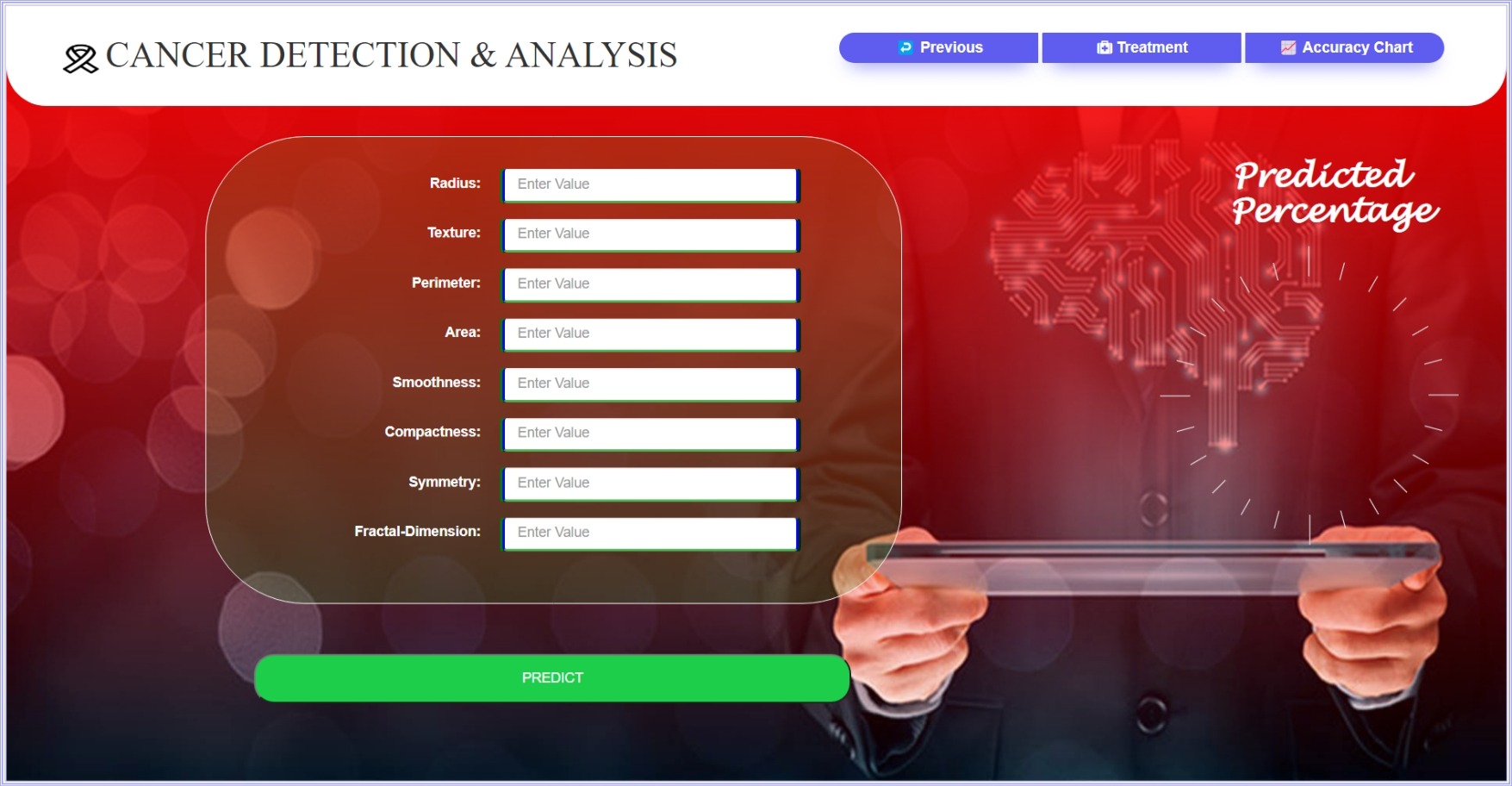 GitHub - cabinetshah2710/Cancer-Detection-Analysis-Via-ML-algorithms: This repo include ...