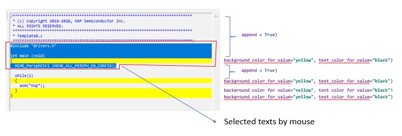 [Question] Control the appearance of the selected text within a multiline element. · Issue #3506 ...