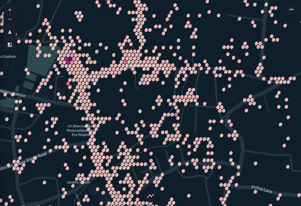 [BUG] Invalid Grid alignments in H3HexagonLayer · Issue #3965 · visgl/deck.gl · GitHub