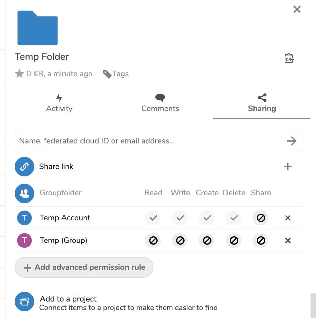 Add Advanced permissions rule - missing · Issue #584 · nextcloud/groupfolders · GitHub