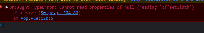 [Swip] 控制台报空指针错误 · Issue #834 · varletjs/varlet · GitHub