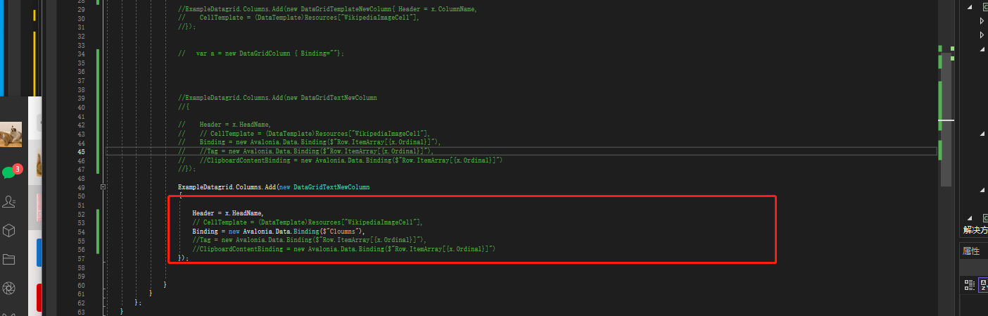 Set the background and font color of each cell while dynamically displaying columns · AvaloniaUI ...