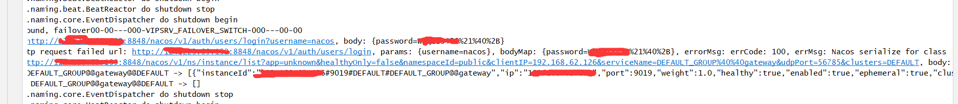 I hope nacos login auth can resolve url code · Issue #9398 · alibaba/nacos · GitHub