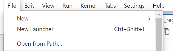 Rendering Issue While Accessing The File Drop Down Menu · Issue 11772 · Jupyterlab Jupyterlab
