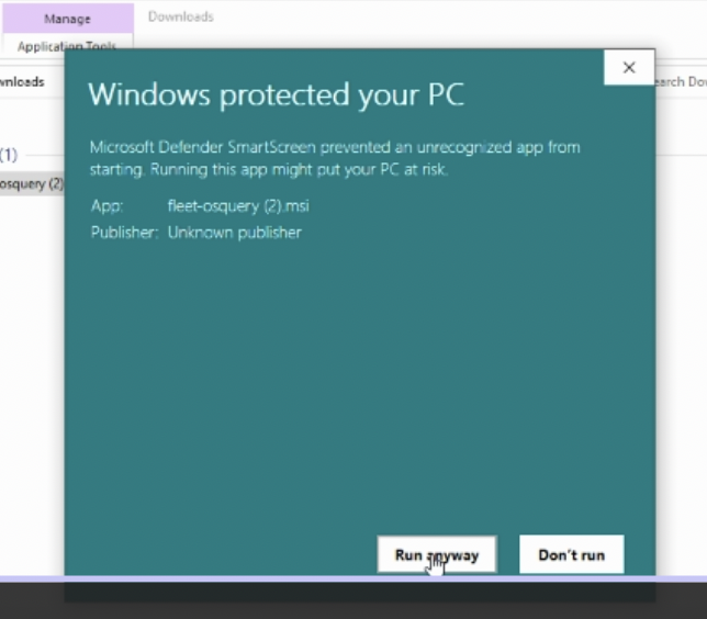 Windows - Prevent msi installation from being treated like malware ...