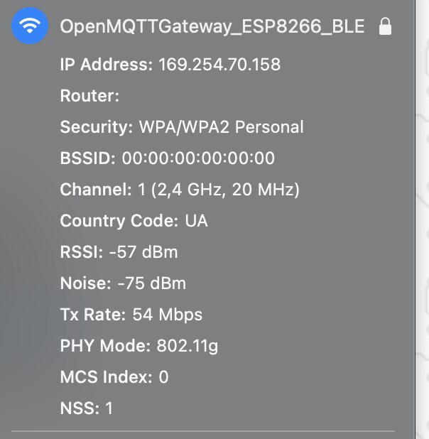 Cannot Configure Gateway By Wifi · Issue 1217 · 1technophile Openmqttgateway · Github