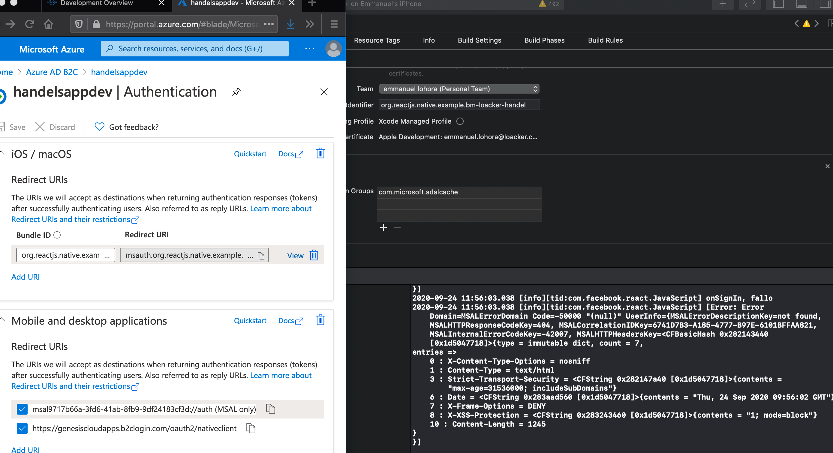 Login pop up does not show · Issue #1105 · AzureAD/microsoft-authentication-library-for-objc ...