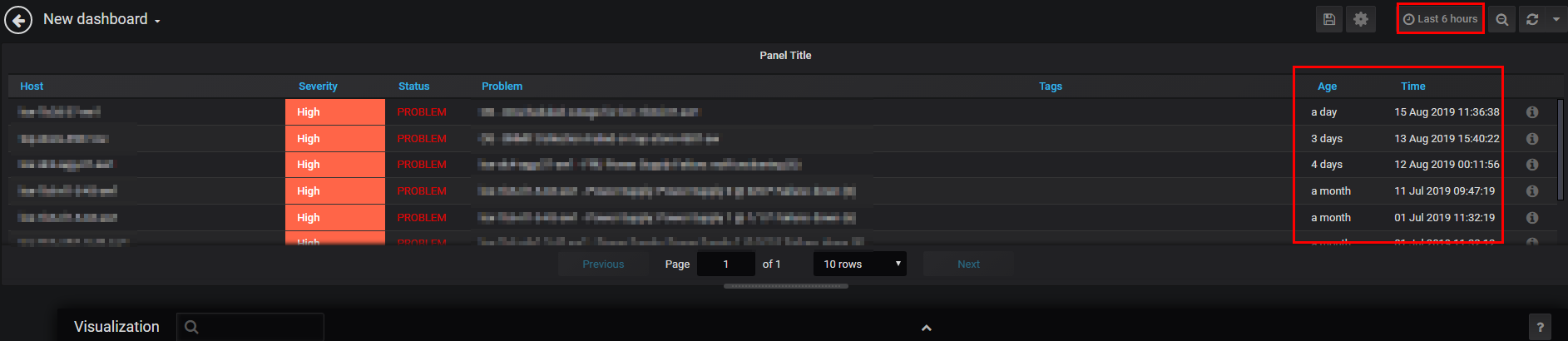ZABBIX PROBLEM panel, time picker is not reflected · Issue #784 · grafana/grafana-zabbix · GitHub