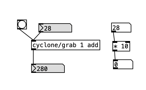 grab and built in receive · Issue #546 · porres/pd-cyclone · GitHub