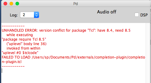 pd 049-test3 tcl crash (macOS) · Issue #449 · pure-data/pure-data · GitHub