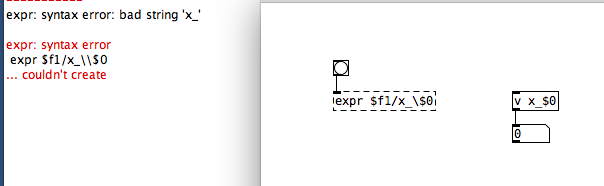 expr syntax issue · Issue #473 · pure-data/pure-data · GitHub