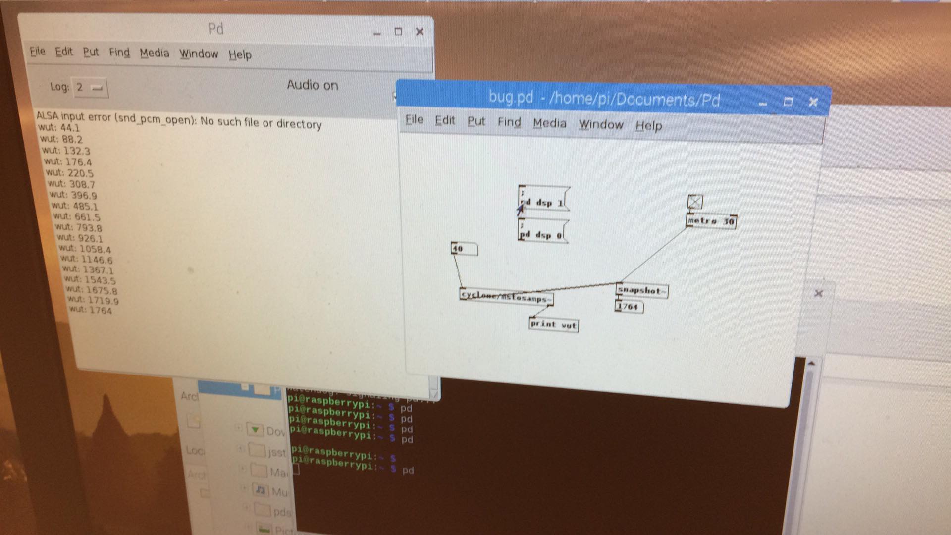 Can't use buffer~ on Raspian Stretch · Issue #451 · porres/pd-cyclone · GitHub
