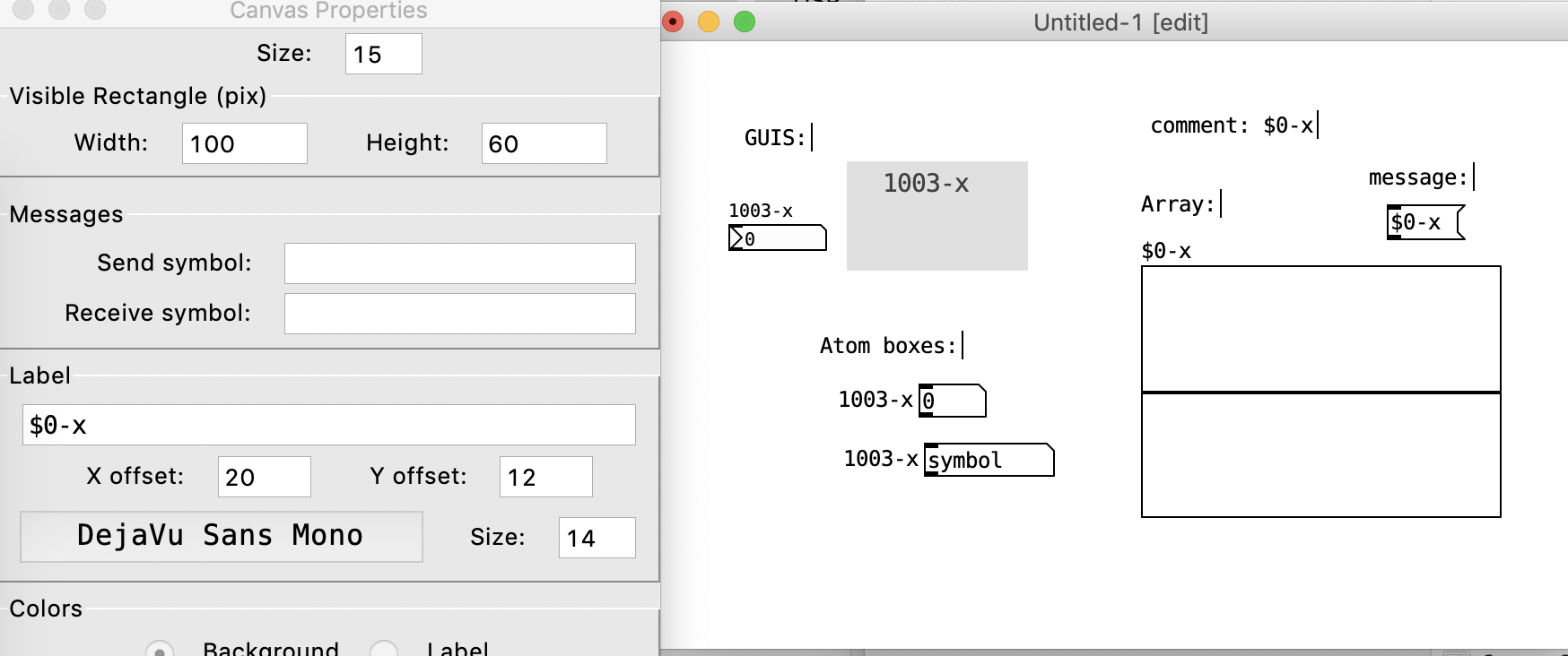 $0 expansion inconsistency between GUI's labels (iemguis/atom boxes ...