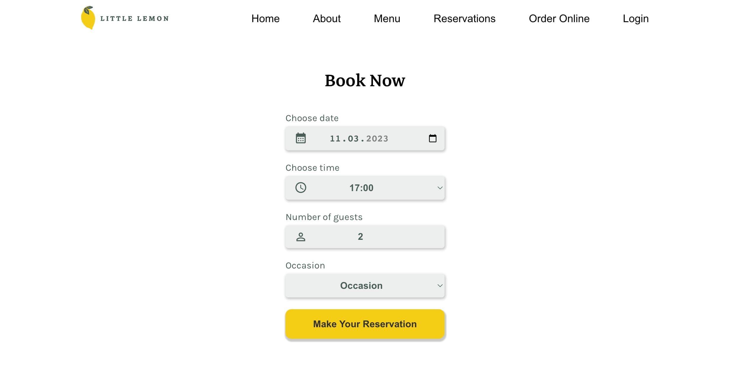 GitHub - witchers-code/meta-capstone-project: 🥂 Table Booking System ...