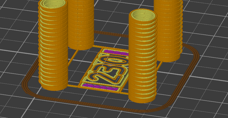 Sliced retraction calibration towers missing bottom layer under temperature · Issue #2994 ...