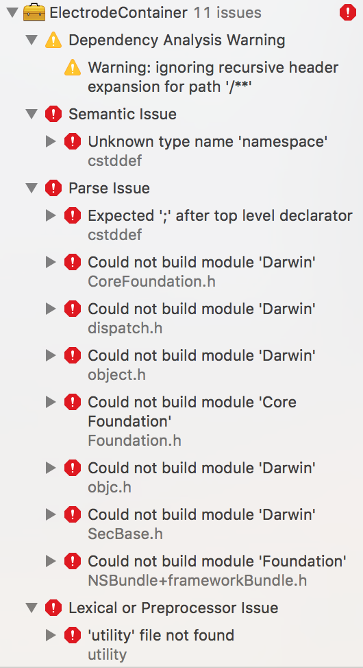 Can't create container for an iOS application · Issue #881 · electrode-io/electrode-native · GitHub