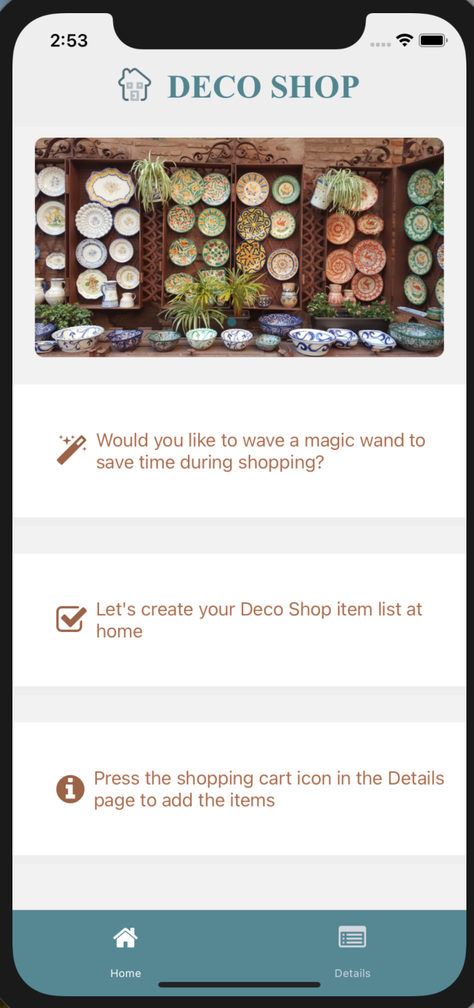GitHub - ikkaya/react-native-deco-shop: Simple application built with React Native to create the ...