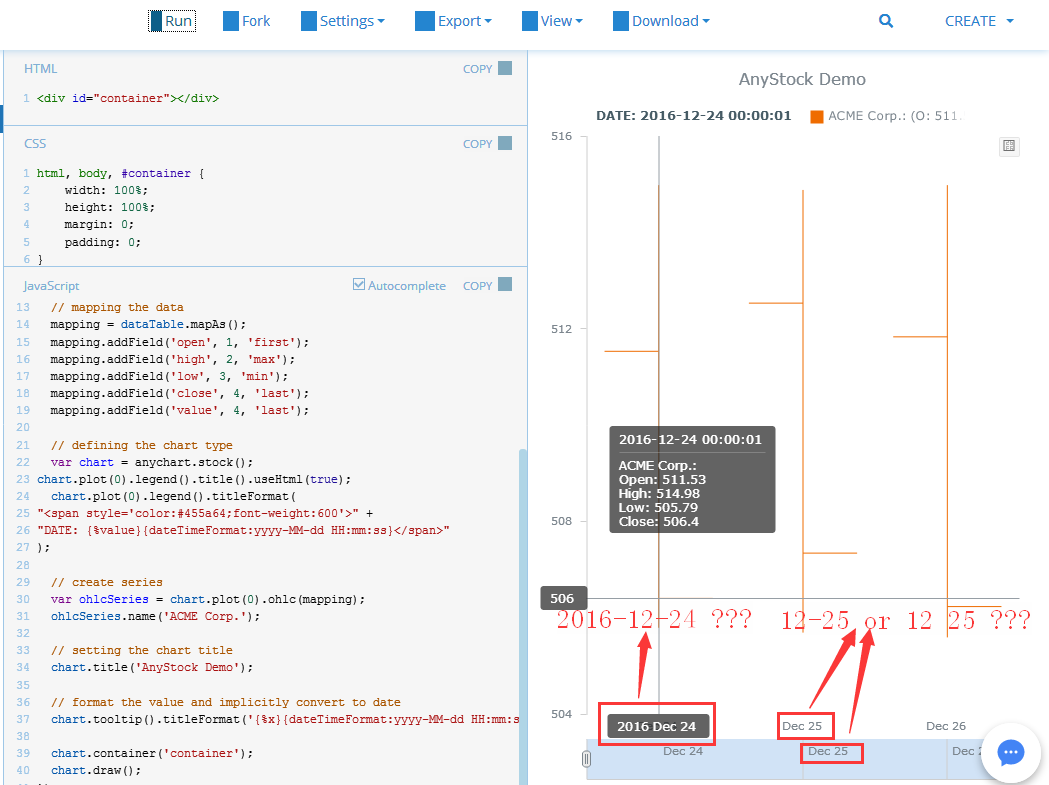 Date Format Question · Issue 91 · Anychartanychart · Github