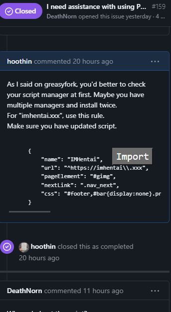 Misunderstanding · Issue #161 · hoothin/UserScripts · GitHub