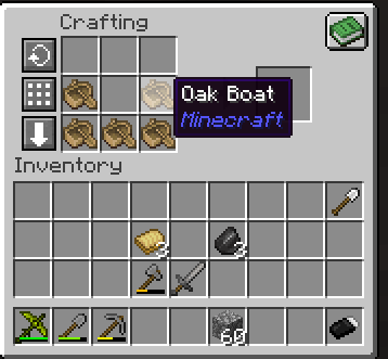 How To Make A Boat In Minecraft