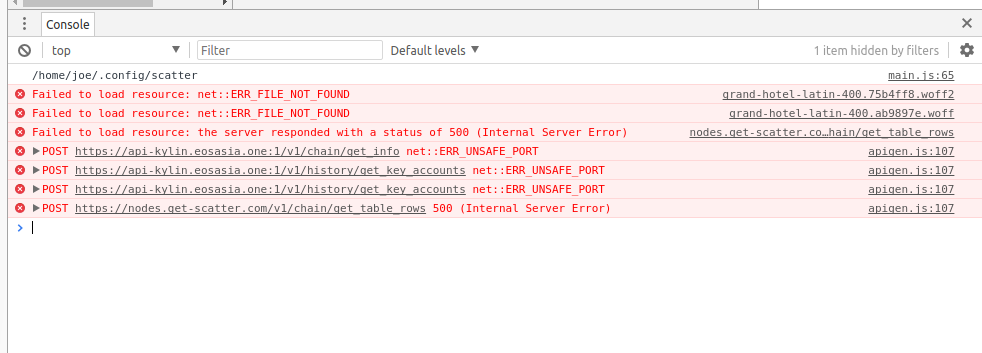 Problem with multiple networks · Issue #80 · GetScatter/ScatterDesktop · GitHub
