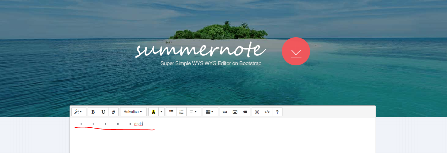 Lists And indentation · Issue #3330 · summernote/summernote · GitHub