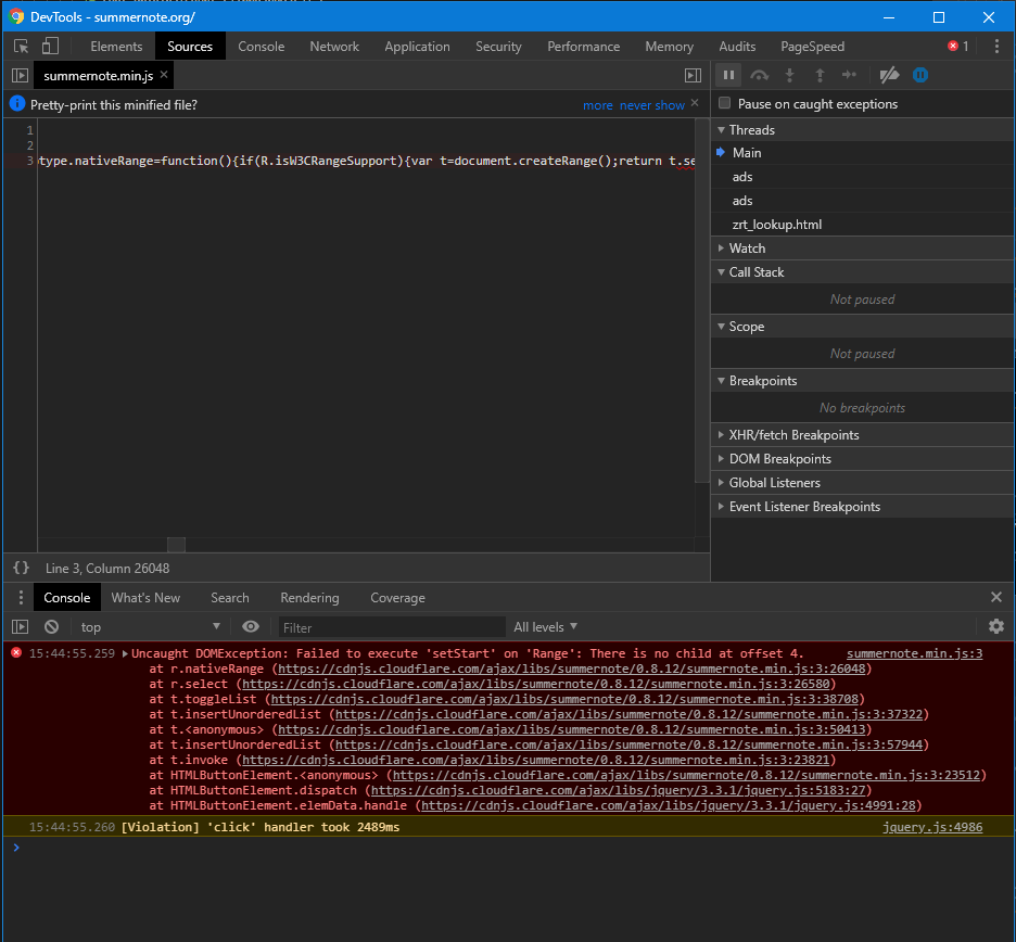 Lists And indentation · Issue #3330 · summernote/summernote · GitHub