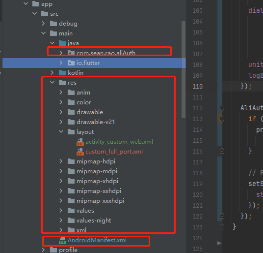 com.sean.rao.ali_auth.auth.CustomWebViewActivity: Targeting S+ (version 31 and above) requires ...