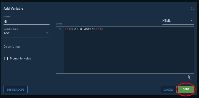 Variable Editor should save the language highlighting syntax between closing and opening the ...