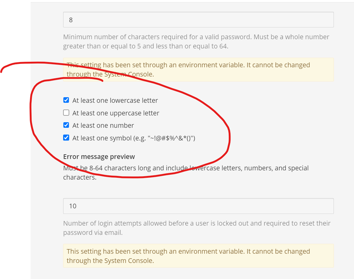 Several Env Variables Not Locking Out System Console Ui Fields When Set · Issue 22564 