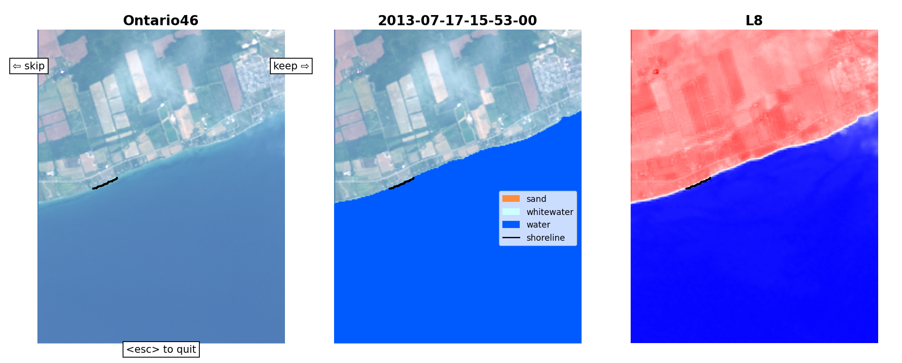 Shoreline not getting drawn in good images · Issue #370 · kvos/CoastSat ...