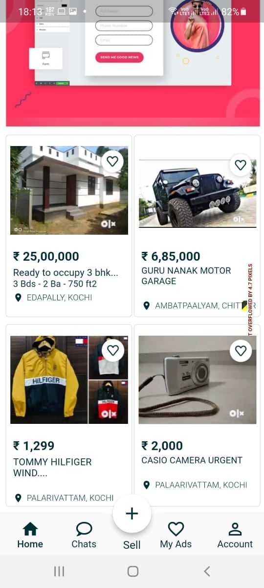 Github Lucky93agarwalflutterolx 