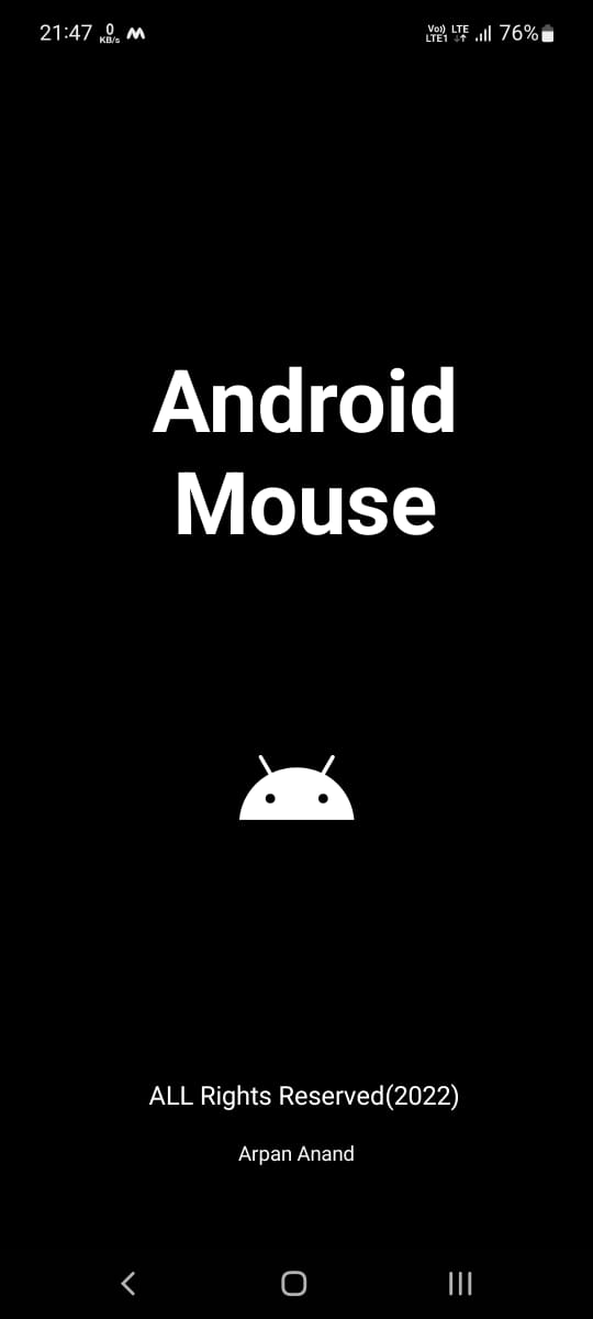 GitHub - Reberog/Android-Mouse: It is project that uses the sensors in ...
