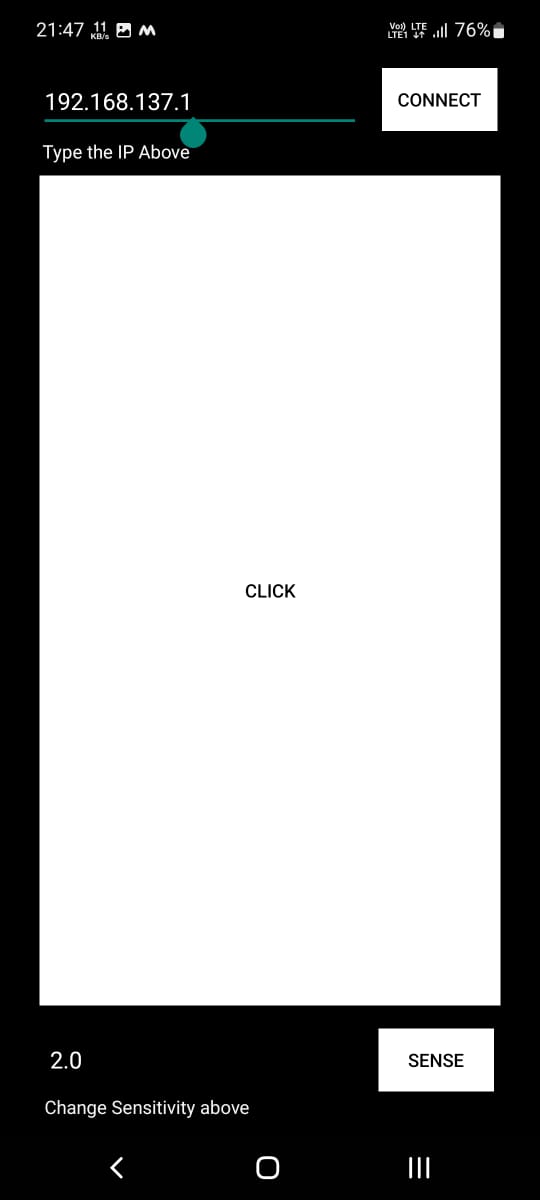 GitHub - Reberog/Android-Mouse: It is project that uses the sensors in ...