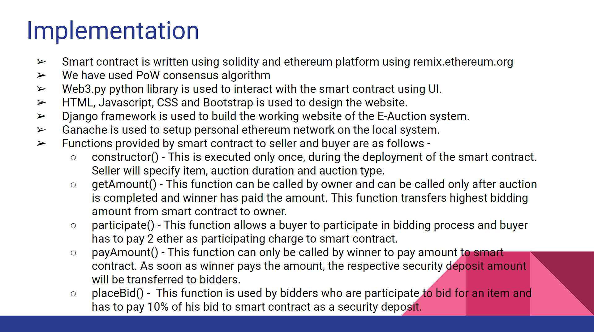 GitHub - jayeshlohani/E-Auction-Blockchain-Web-App