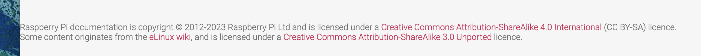 CSS problem with copyright block in Safari · Issue #2874 · raspberrypi/documentation · GitHub