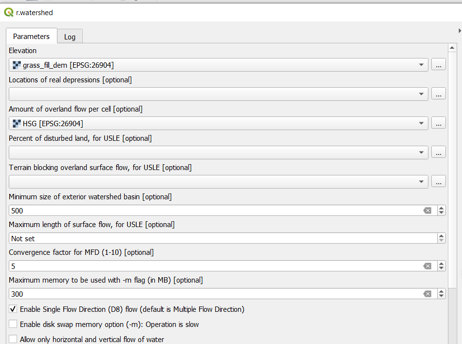 [Bug] r.watershed returns no-data value along some streams in the flow direction · Issue #1901 ...