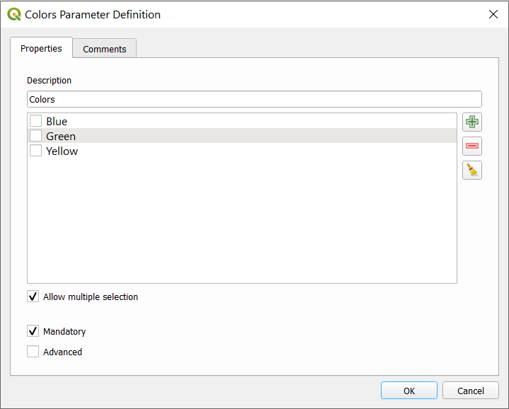 Allow User Input As Well In Enum Processing Input Parameter · Issue 46792 · Qgisqgis · Github