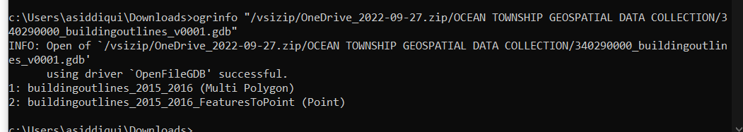 Dragging A Gdb Which Is Inside A Zip To Qgis Project Not Picking The