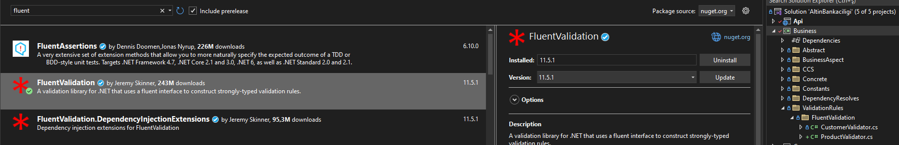 MinimumLenght MaximumLength properties do not appear in RuleFor function · Issue #2092 ...