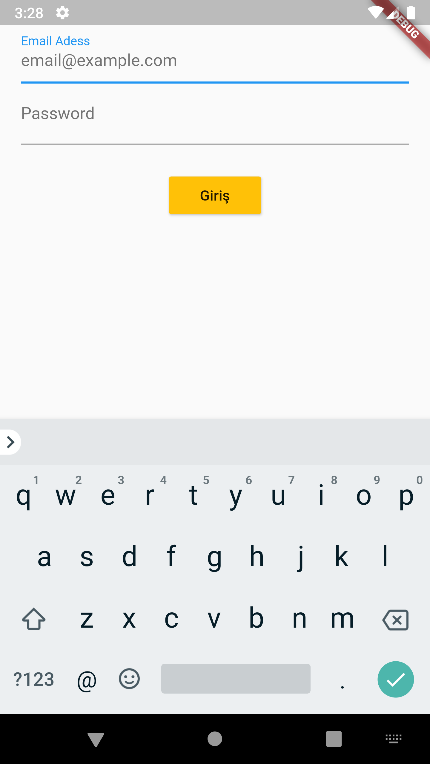 Github Hasancaktar Login Screen First Commit