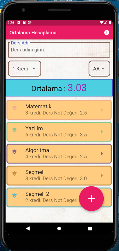 GitHub - hasancaktar/flutter_not_ortalama_hesaplama: Mobil ve Web Uyumlu Not Ortalama Hesaplama ...