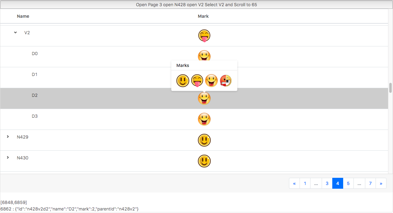 Scroll to row feature? · Issue #436 · DevExpress/devextreme-reactive · GitHub
