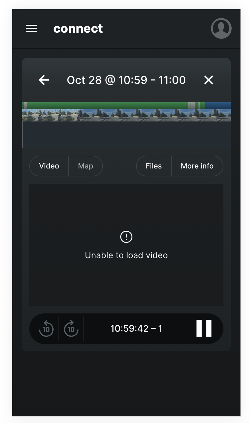 Viewing video on mobile is broken · Issue #440 · commaai/connect · GitHub