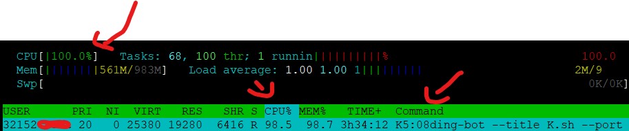 Zombie [nation] - CPU usage over 100% and bot stops · Issue #992 · ctubio/Krypto-trading-bot ...
