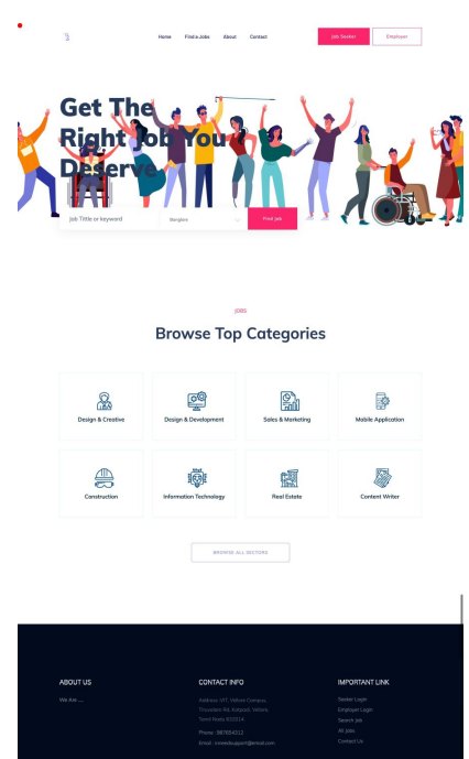 GitHub - bisuraj/InNeed: Job Portal For Physically Disabled People · GitHub